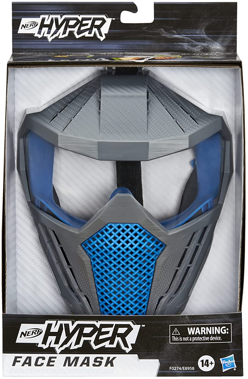 Nerf Hyper - Blue Mask - Breathable Design | OzToyStore