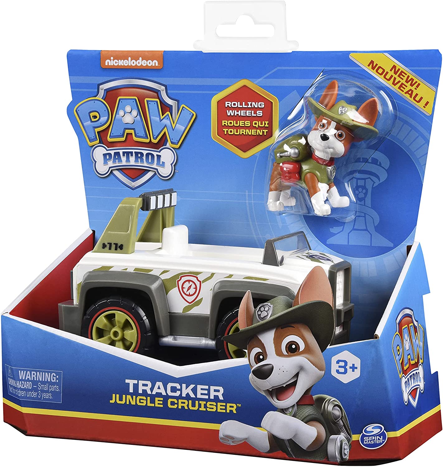 PAW PATROL - Tracker Jungle Cruiser & Tracker Pup - NEW version ...